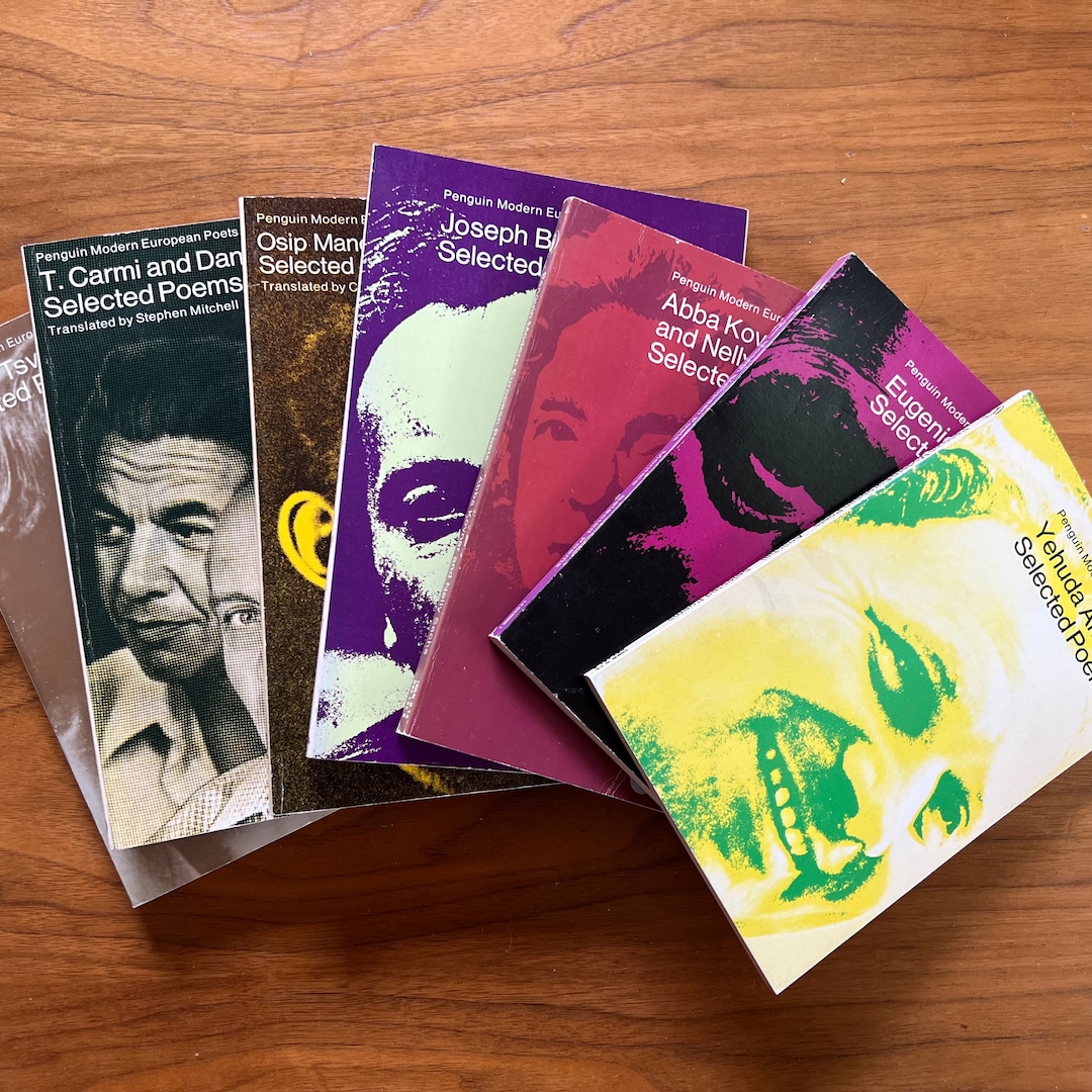 Poetry Books Set / Penguin Modern European Poets / 1960-1970's - Etsy