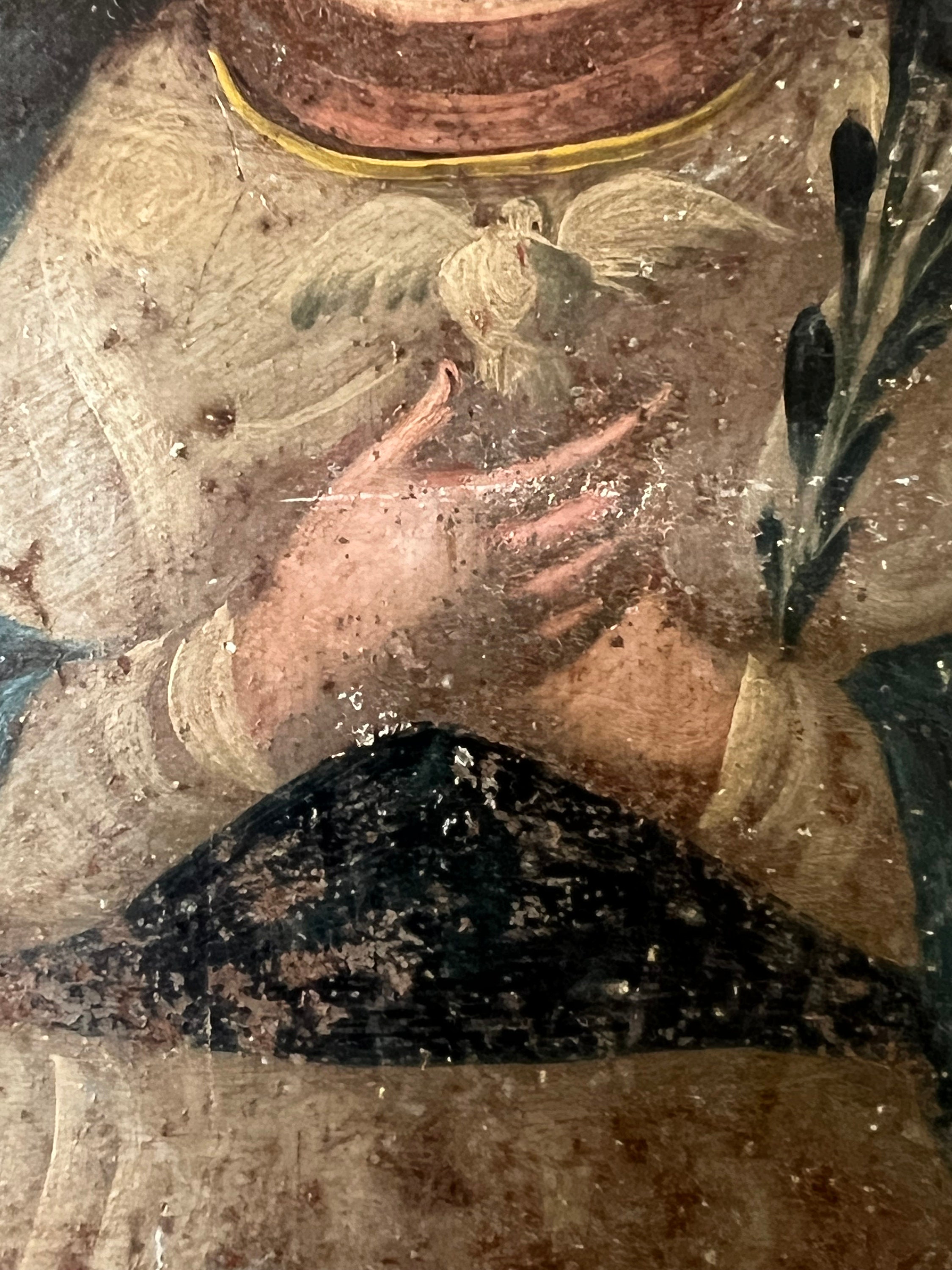 Antique Retablo / El Alma De Maria - Etsy