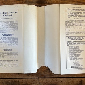 Book: the Magic Power of Witchcraft / by Gavin Frost and Yvonne Frost ...