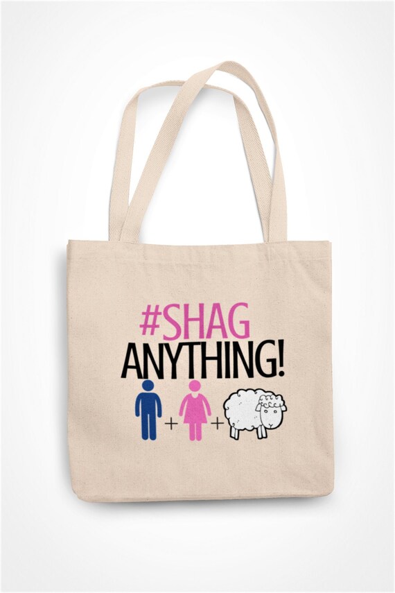 Shag Anything Tote Bag Rude Funny Novelty Gift Joke Present | Etsy