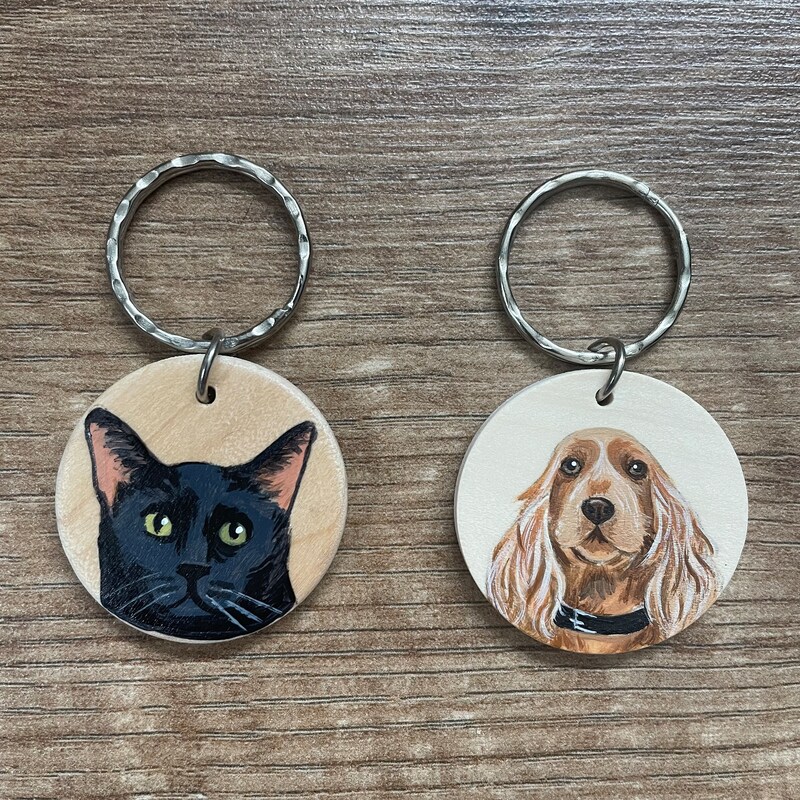 Hand Painted Tags - Etsy