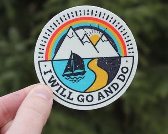 I Will Go and Do | Etsy