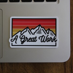 Set of 10 2021 Youth Theme Vinyl Stickers, A Great Work Vinyl Stickers ...