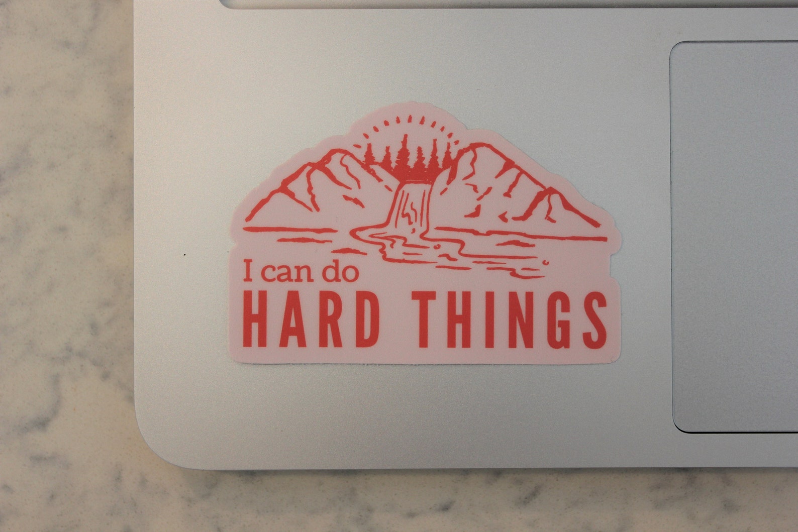 I Can Do Hard Things Vinyl Sticker Adventure Sticker | Etsy