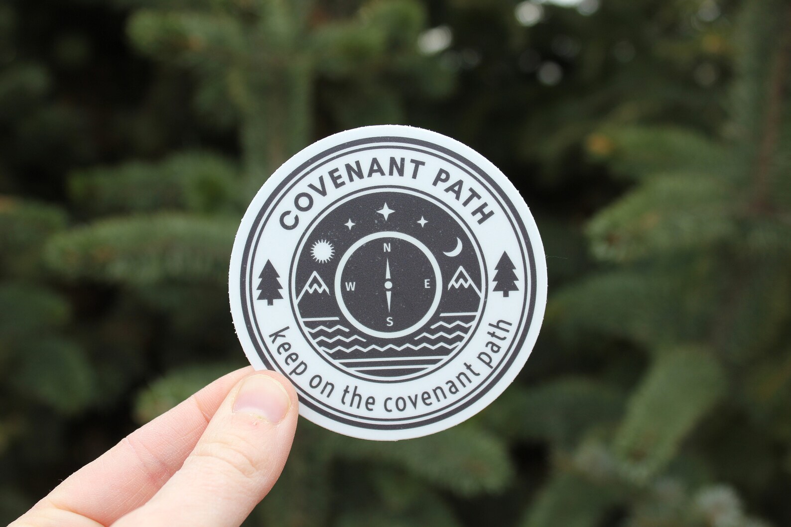 Keep on the Covenant Path Vinyl Sticker Covenant Path Vinyl - Etsy