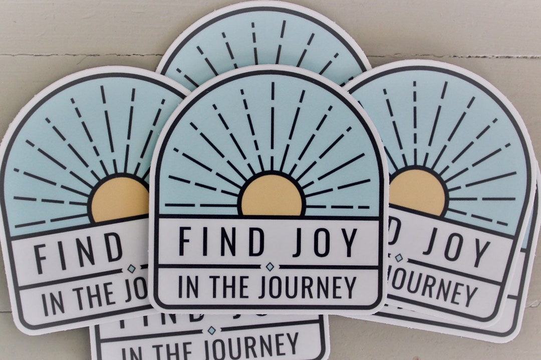 Find Joy in the Journey Vinyl Stickers - Group Adventure, 10 Pack - Etsy