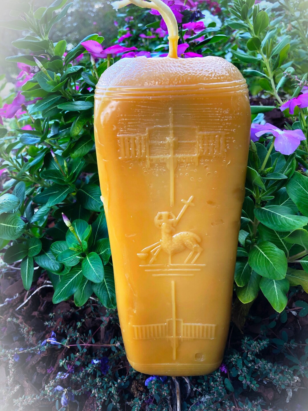 Samson 3lb 5oz Candle of 100% Pure U.S. Beeswax One of the - Etsy