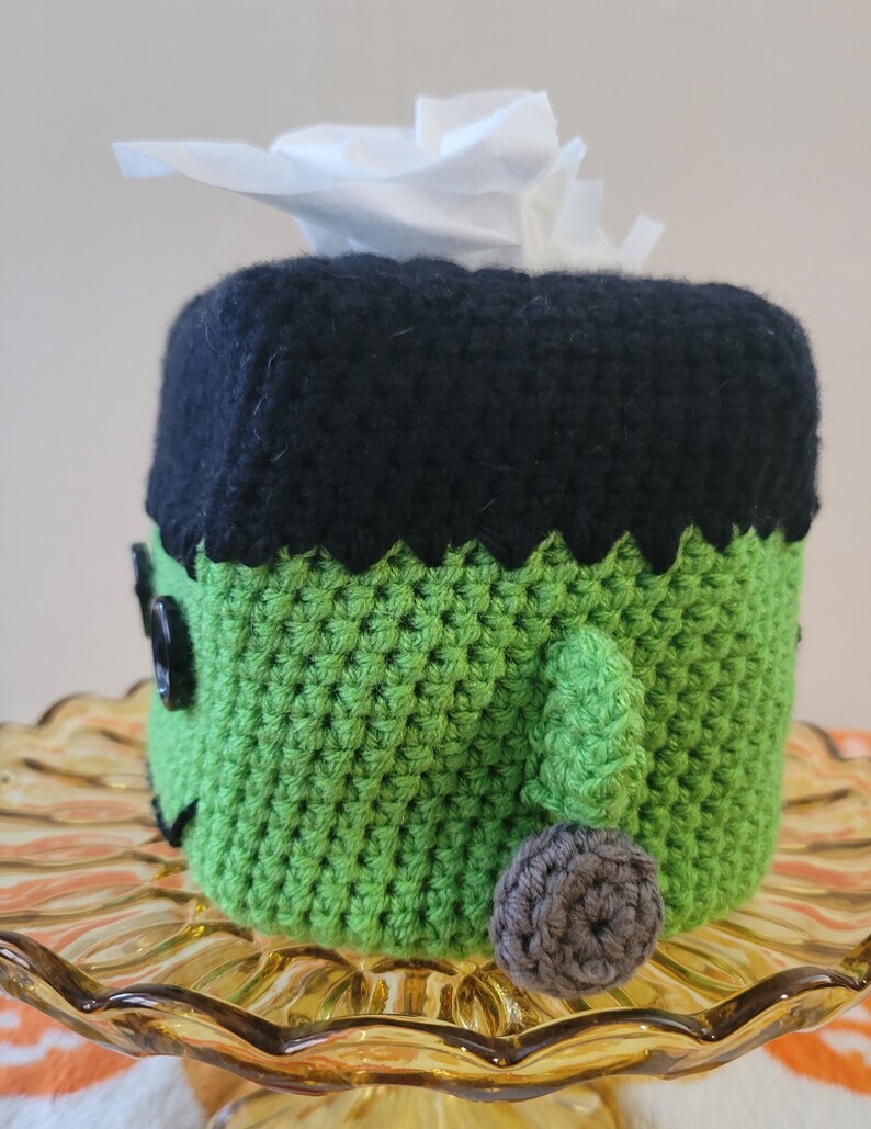 Frankenstein Tissue Box Cover - Etsy