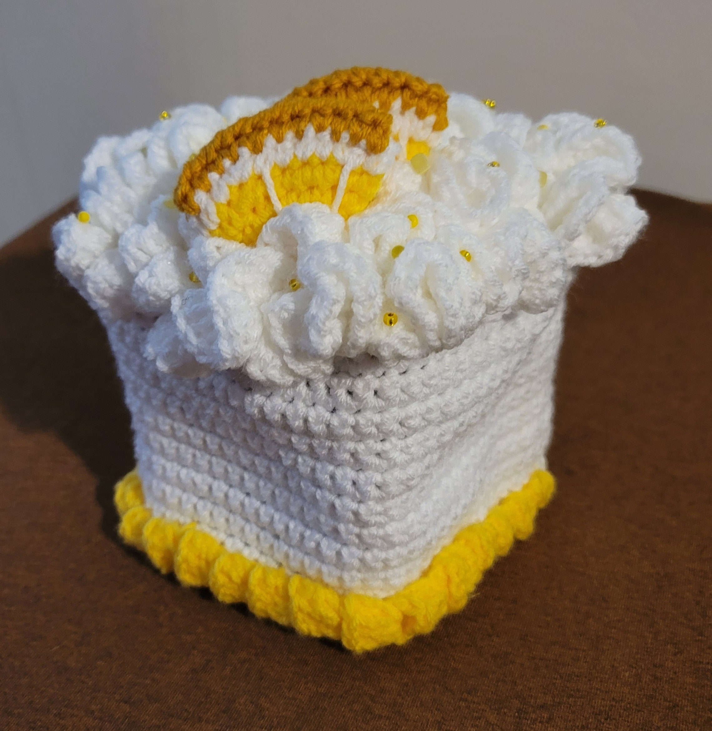 Lemon Cake Tissue Box Cover - Etsy