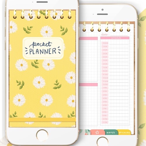 Iphone Digital Planner Undated Planner Goodnotes Digital - Etsy