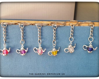 Teapot Keychain | Etsy
