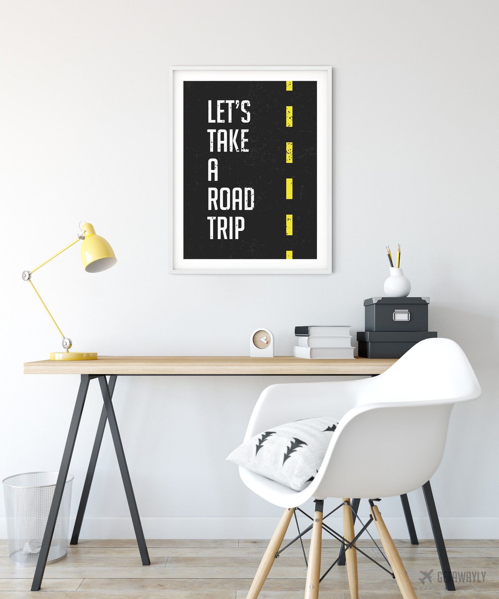 Let's Take A Road Trip Poster 18x24 Travel Poster Road Trip Inspiration ...