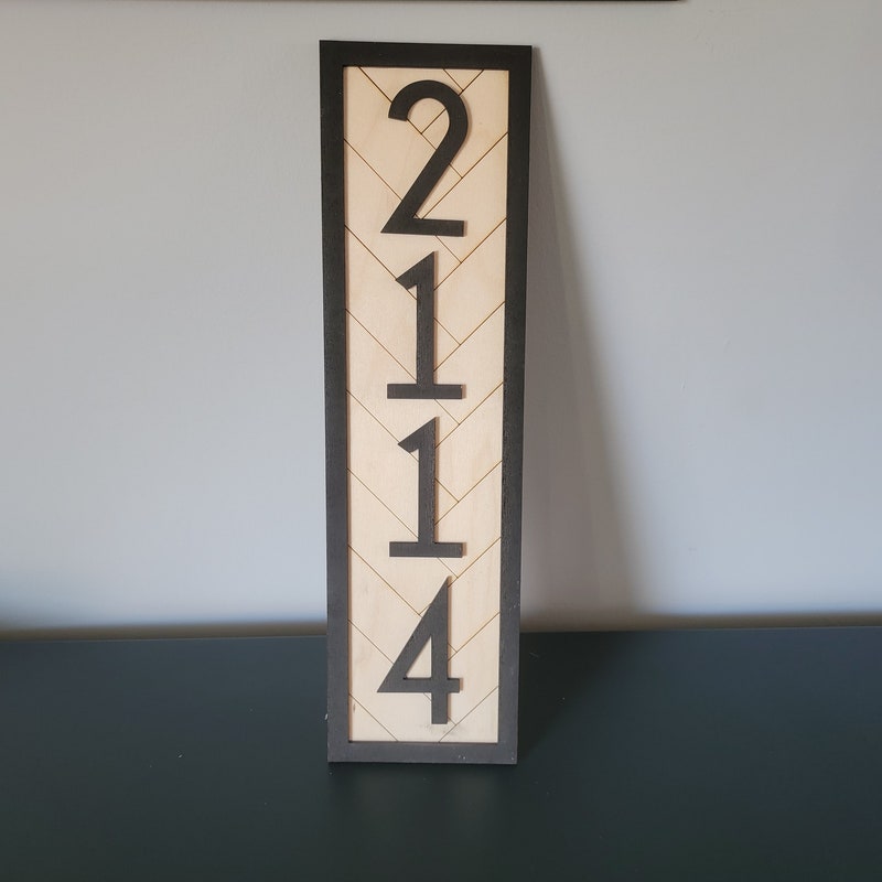 Cricut House Number Signs - Etsy
