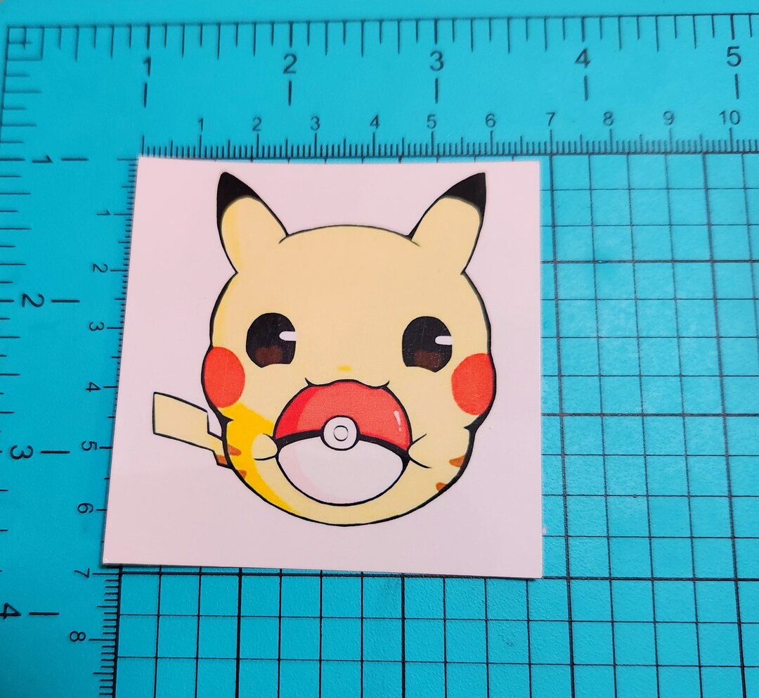 Pokémon Pikachu Stickers for Laptop,water Bottle,hydroflask,skateboard ...