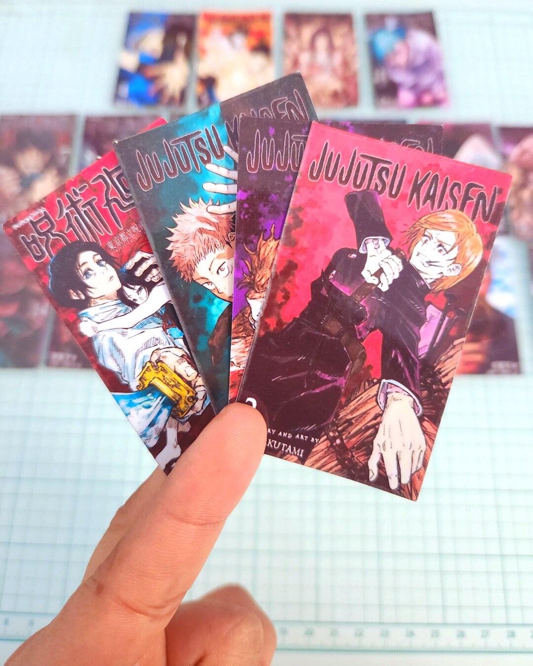 21pcs Jujutsu Kaisen Manga Cover Stickers Laptop,water Bottle,hydroflask,skateboard Phone ...