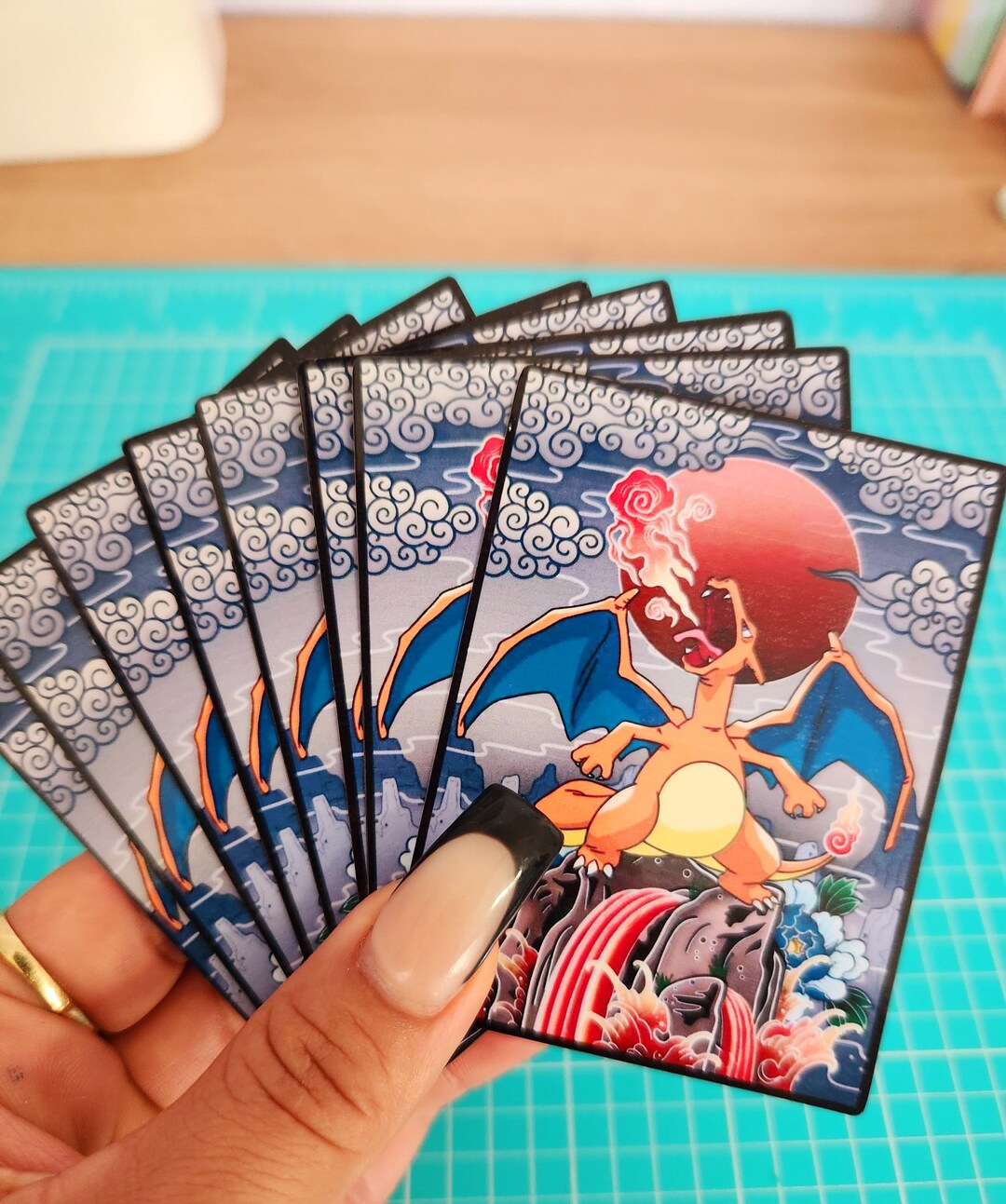 Pokémon Charizard Stickers for Laptop,water Bottle,hydroflask,skateboard Phone Waterproof 1 Pcs ...