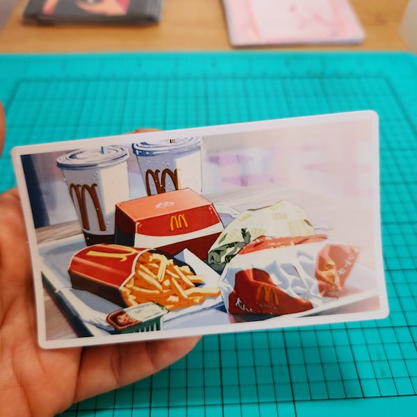 Mcdonalds Stickers - Etsy