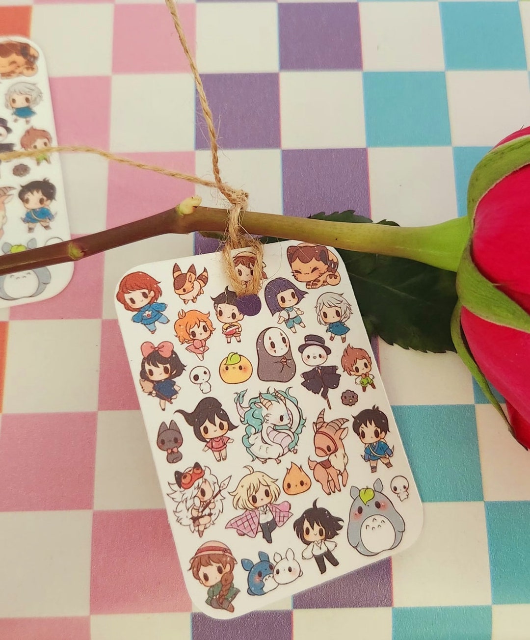 Set of 24pcs Oversized Tag Studio Ghibli Birthdays Decoration for Any ...