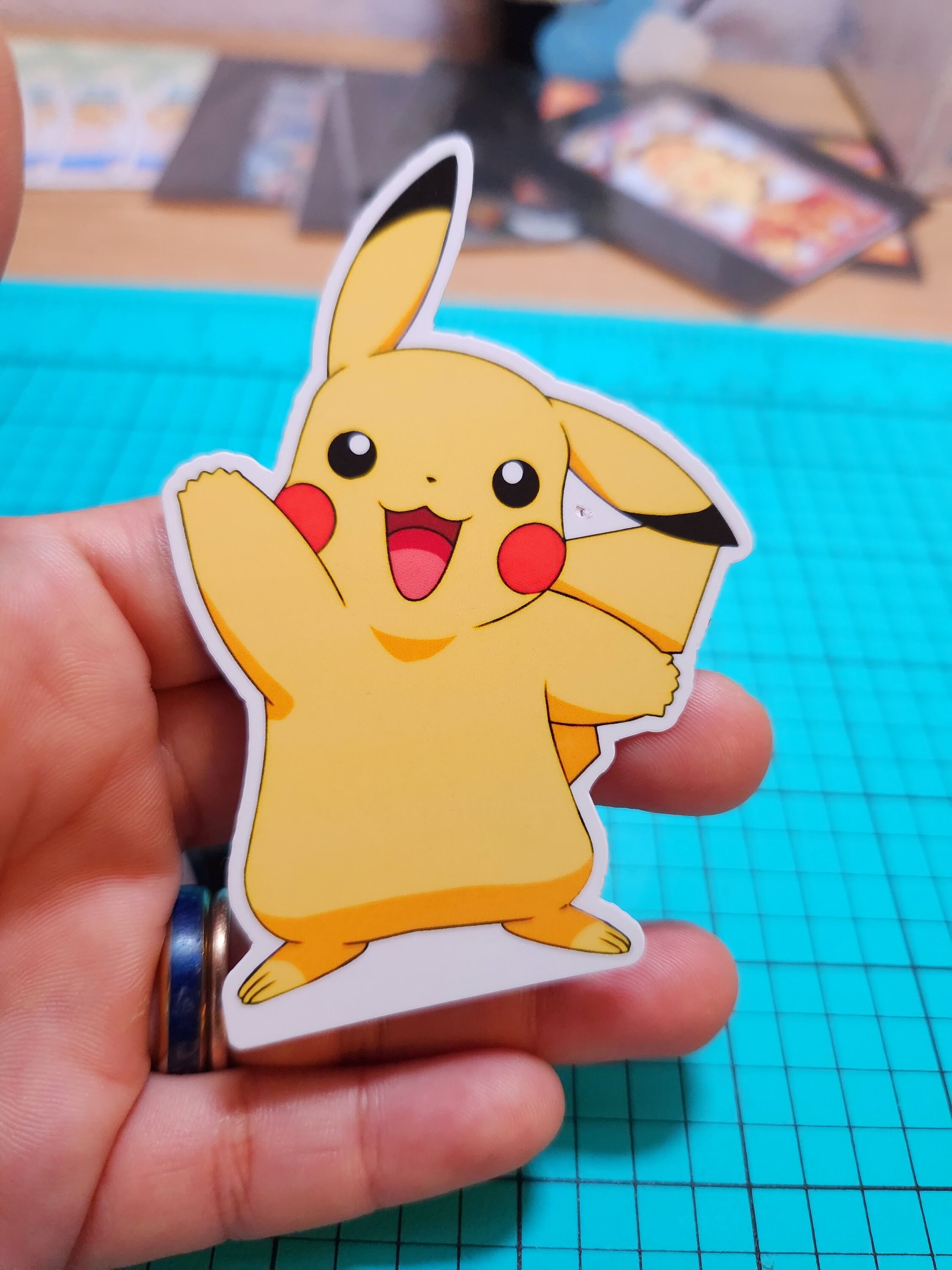 Pokémon Pikachu Stickers for Laptopwater - Etsy