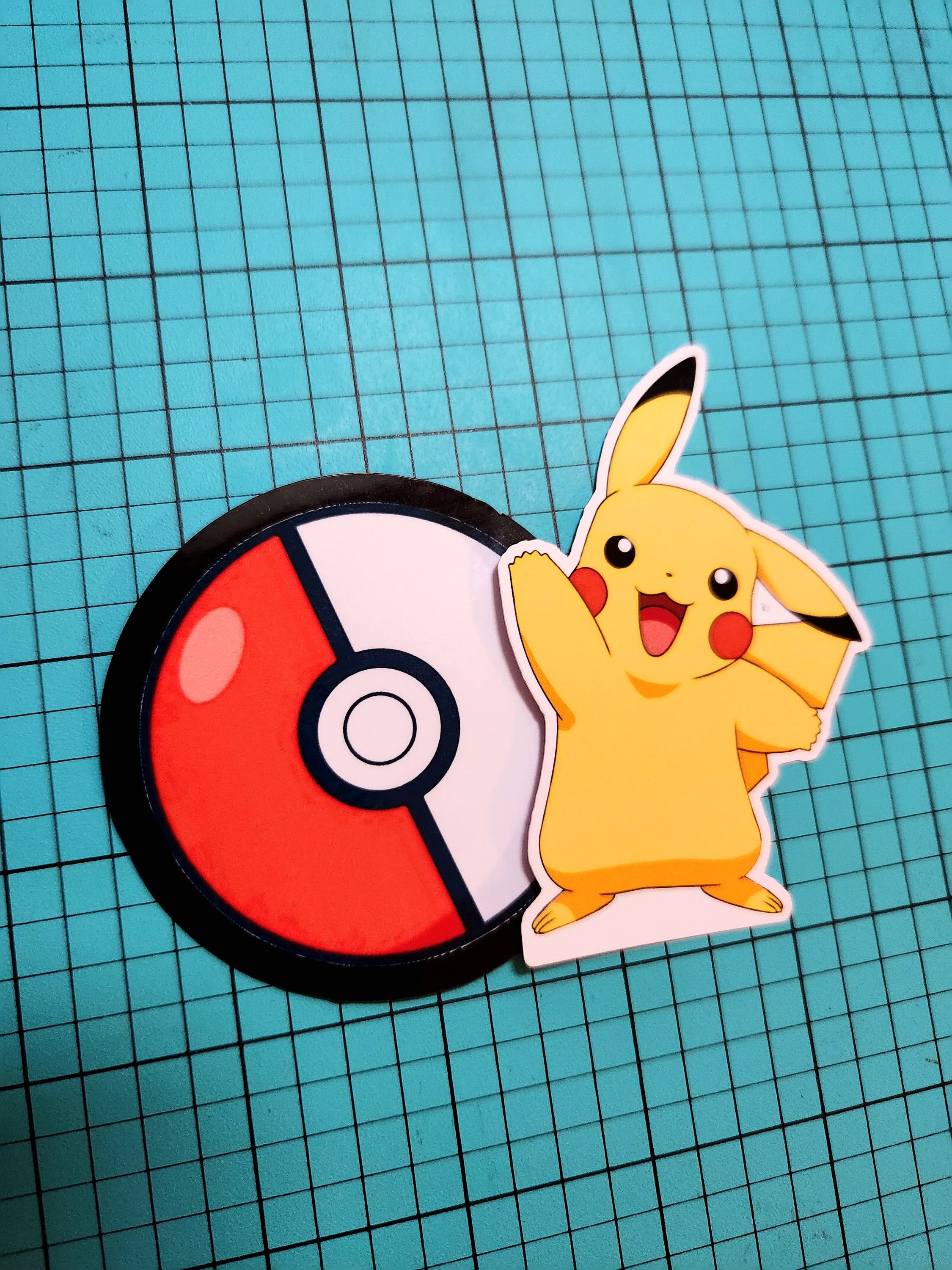 Pokémon Pikachu Stickers for Laptopwater - Etsy