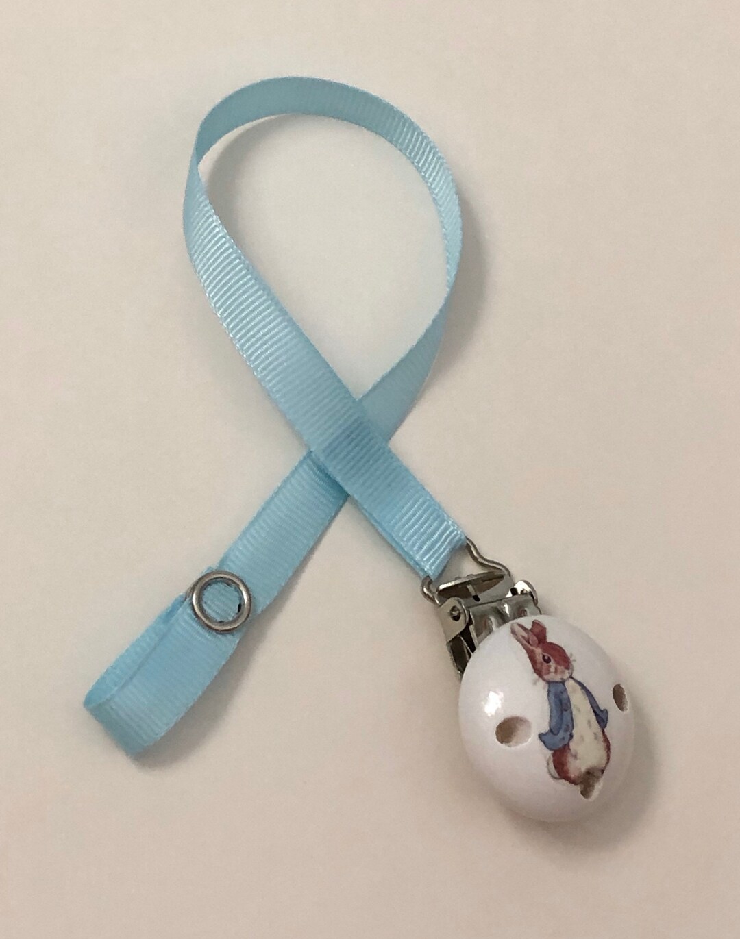 Peter Rabbit Baby/reborn Ribbon Dummy Clip - Etsy