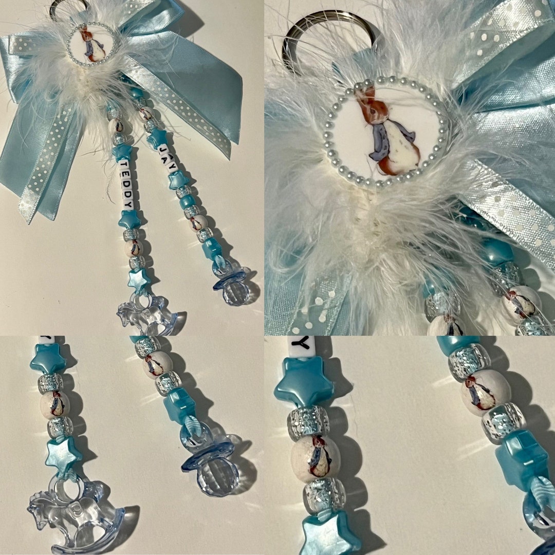 New Beatrix Potter Peter Rabbit Personalised Pram Charm With Peter ...