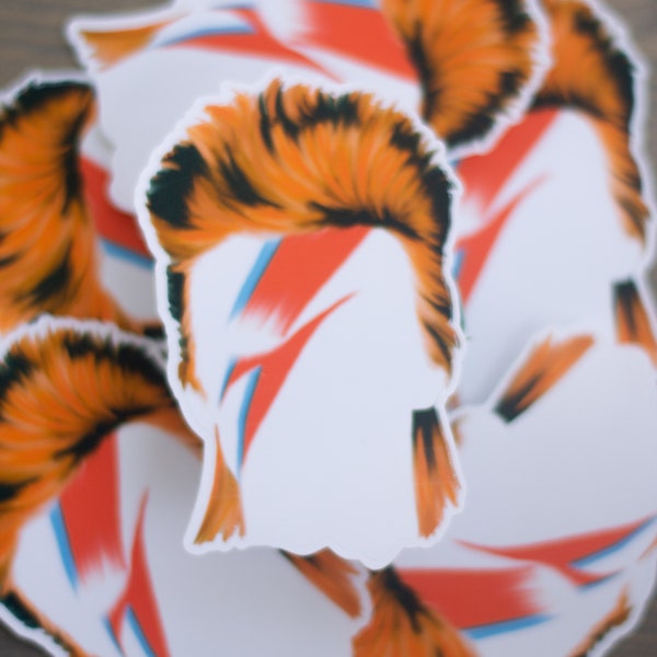 David Bowie Sticker - Etsy