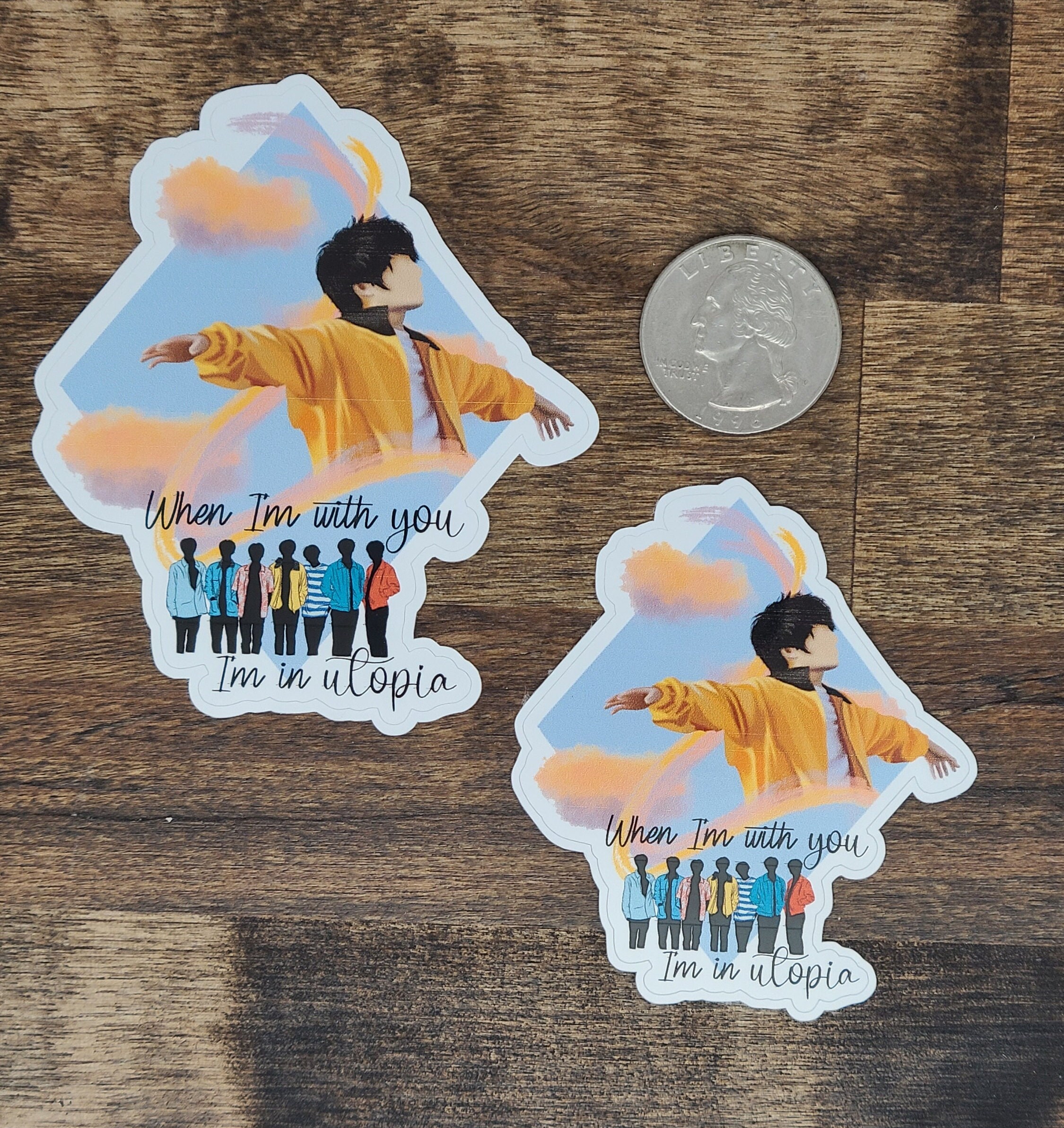 BTS OT7 Sticker Pack - Etsy