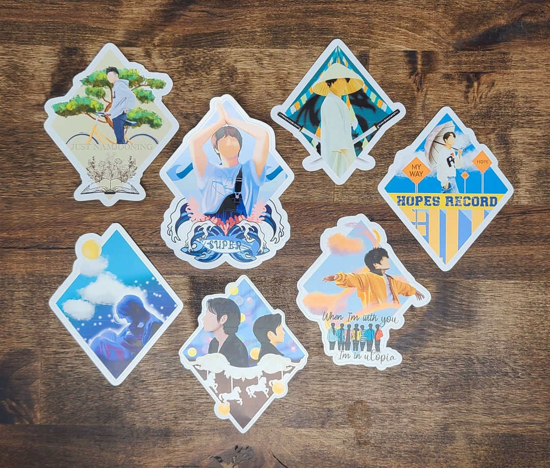 OT7 Sticker Pack - Etsy