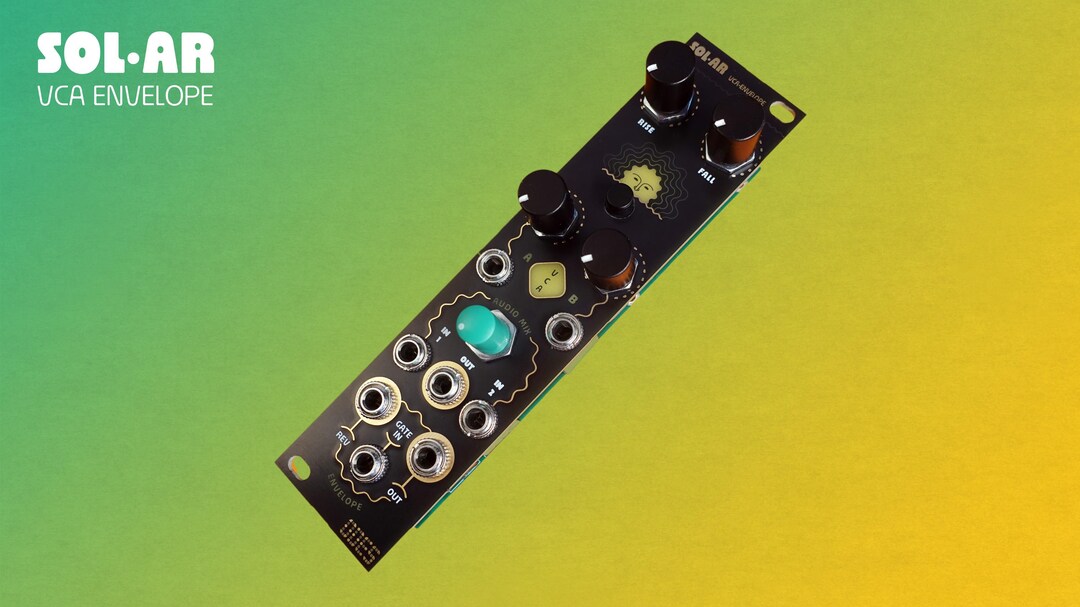 SOLAR: VCA + Envelope + Mixer. Eurorack Module - Etsy