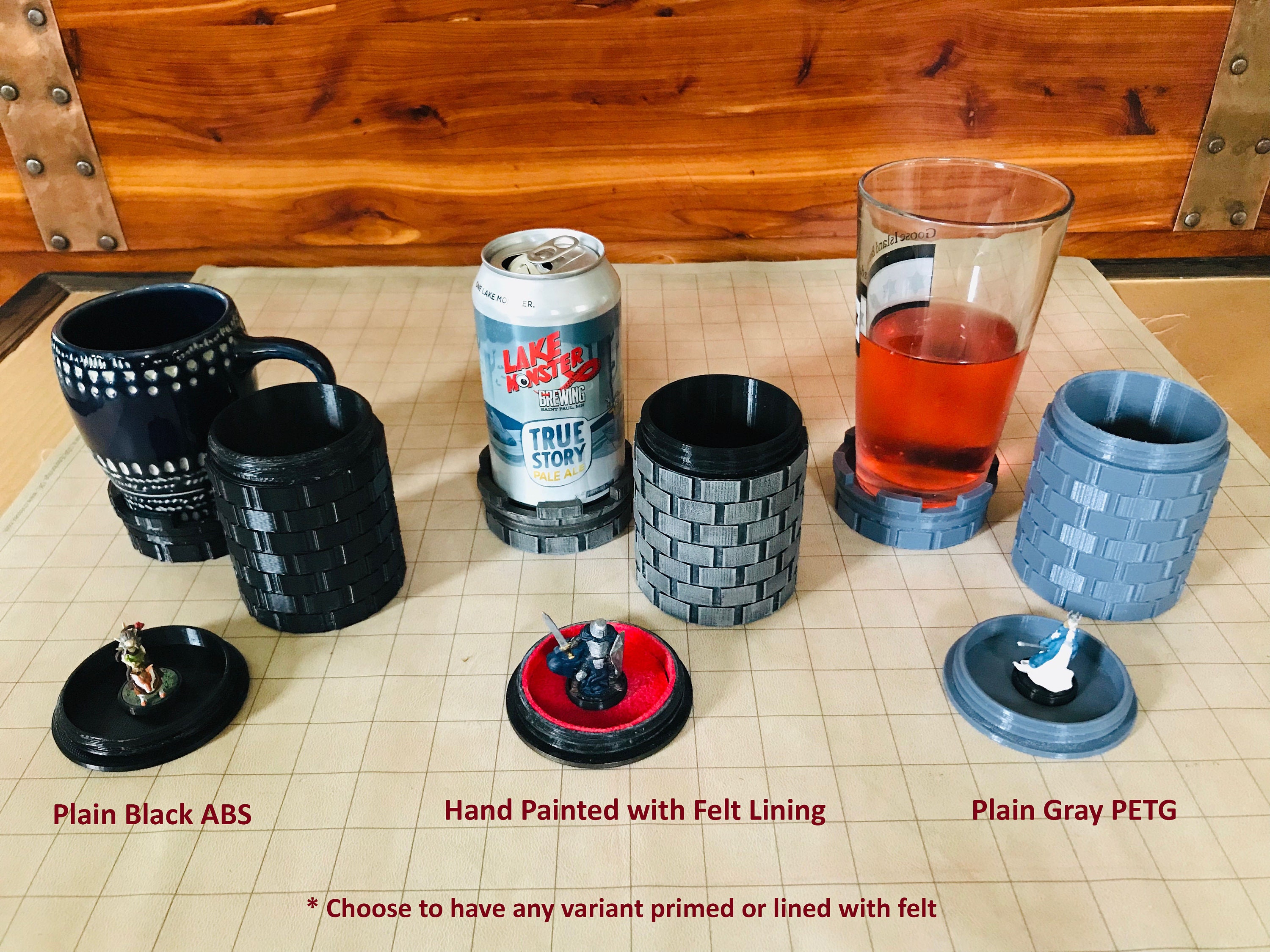 Multipurpose D&D Dice Container Hand Painted - Etsy