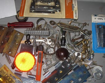 Grandpa's Junk Drawer Bolts, Nuts, Nails, Wood Screws, Sheet Metal ...