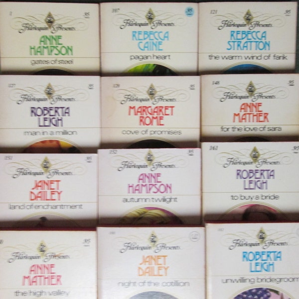 Harlequin Romance - Etsy