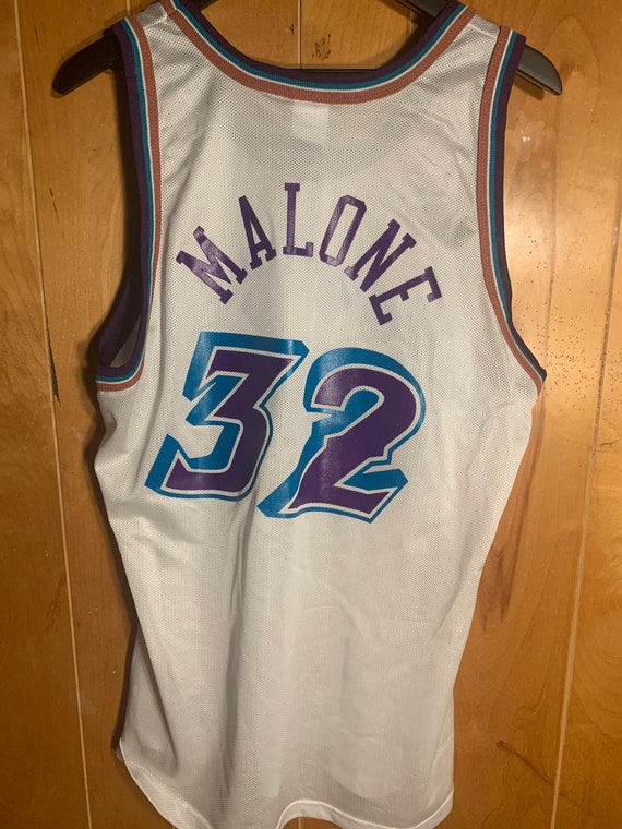 Replica x Utah Jazz x Karl Malone x Champion Jersey x… - Gem