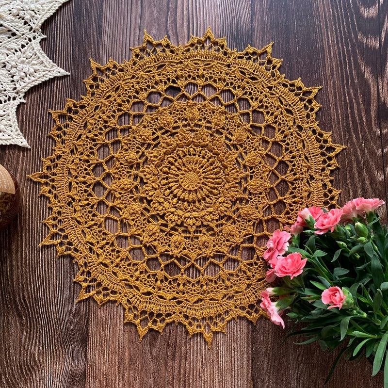 Colored Doilies - Etsy