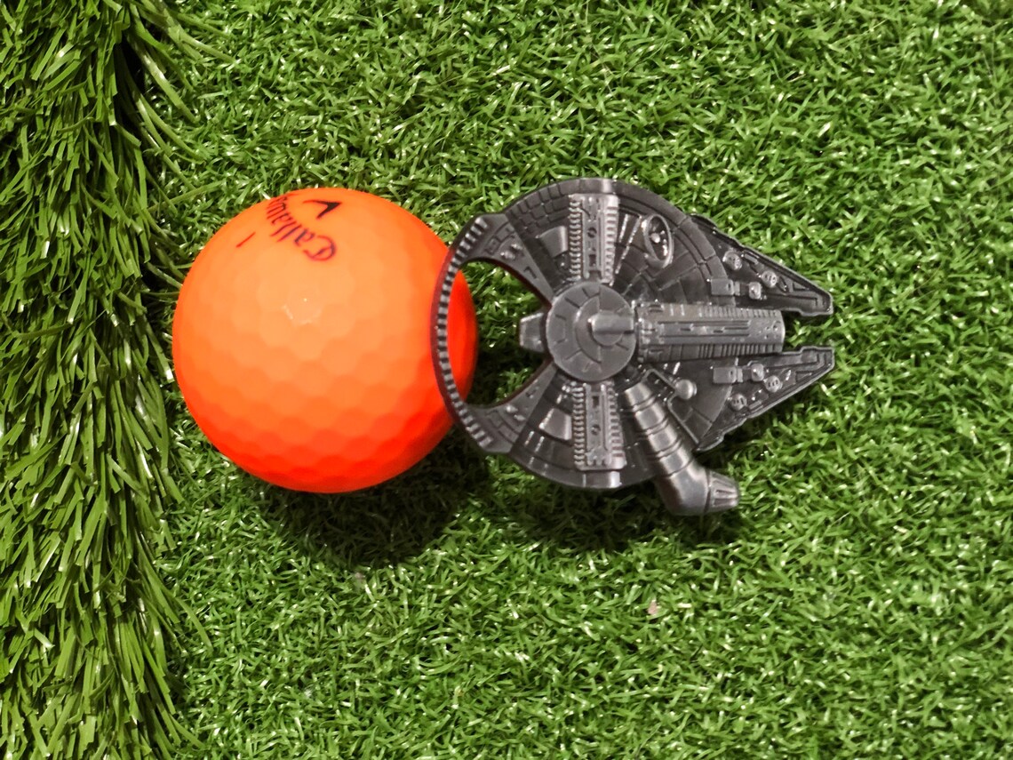 Millennium Falcon Ball Marker Star Wars by BACA Golf | Etsy
