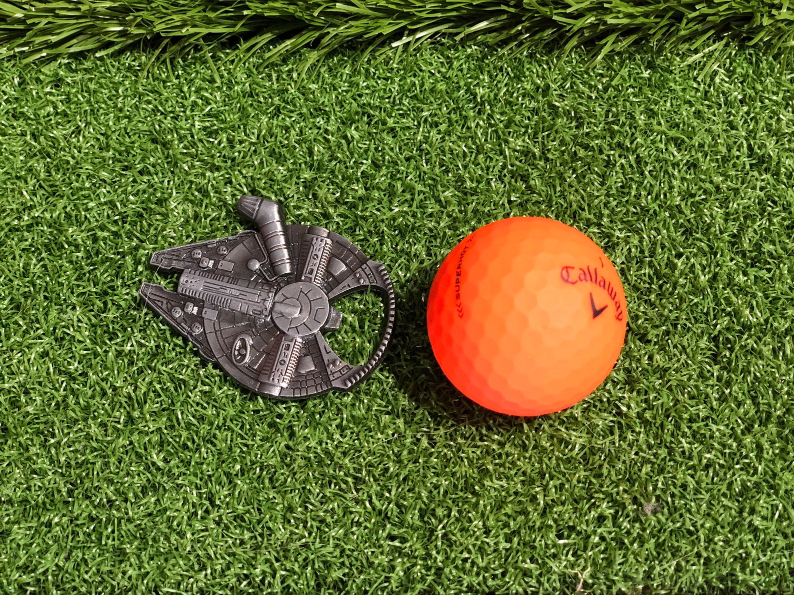 Millennium Falcon Ball Marker Star Wars by BACA Golf - Etsy