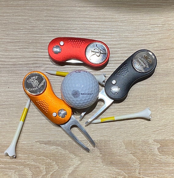 Foldable Divot Tool With Laser Engraving Your Name or Logo - Etsy