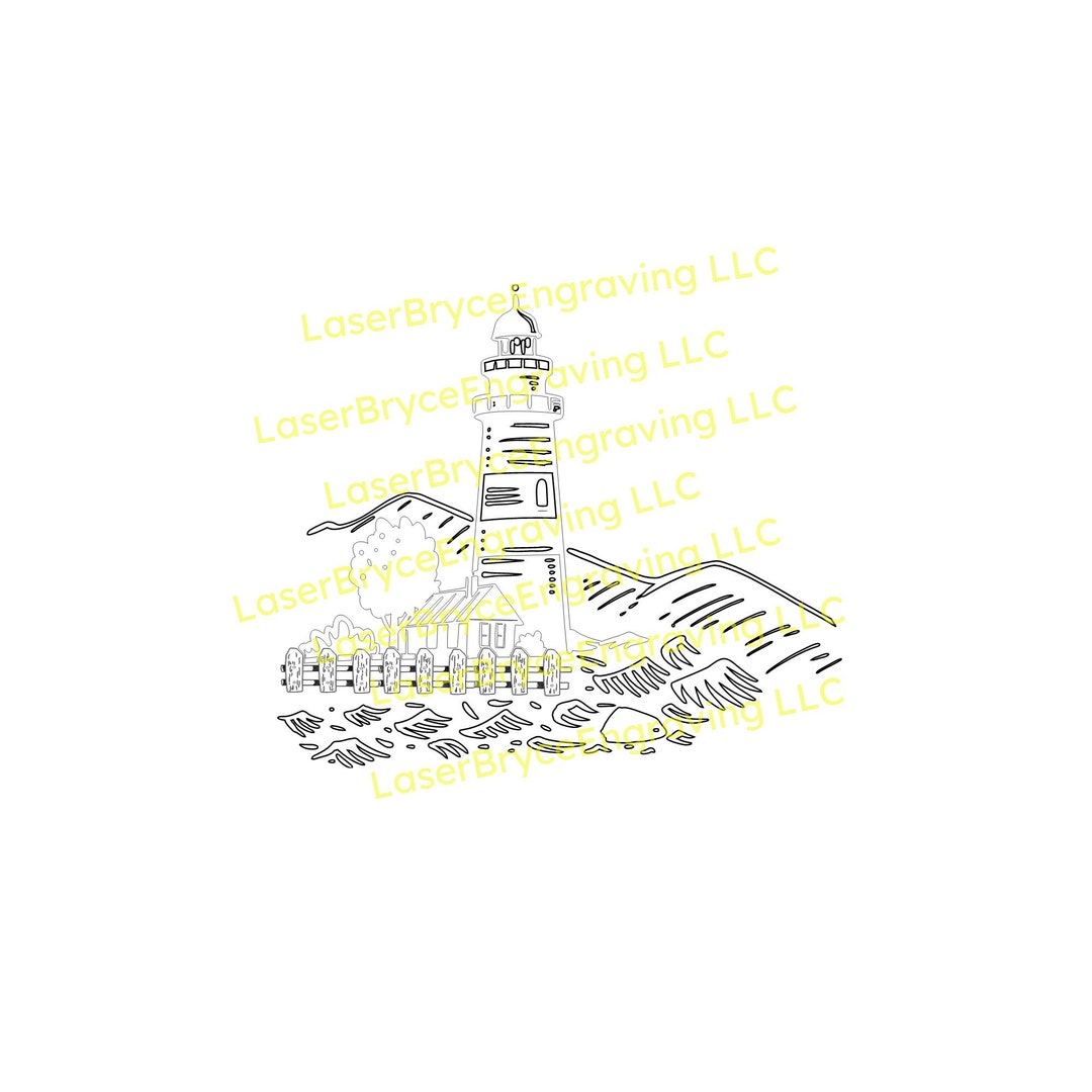 Light House SVG File - Etsy