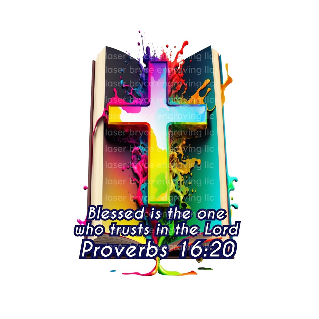 3D Bible and Cross Printable Digital File, Abstract Art, Majestic Bible ...