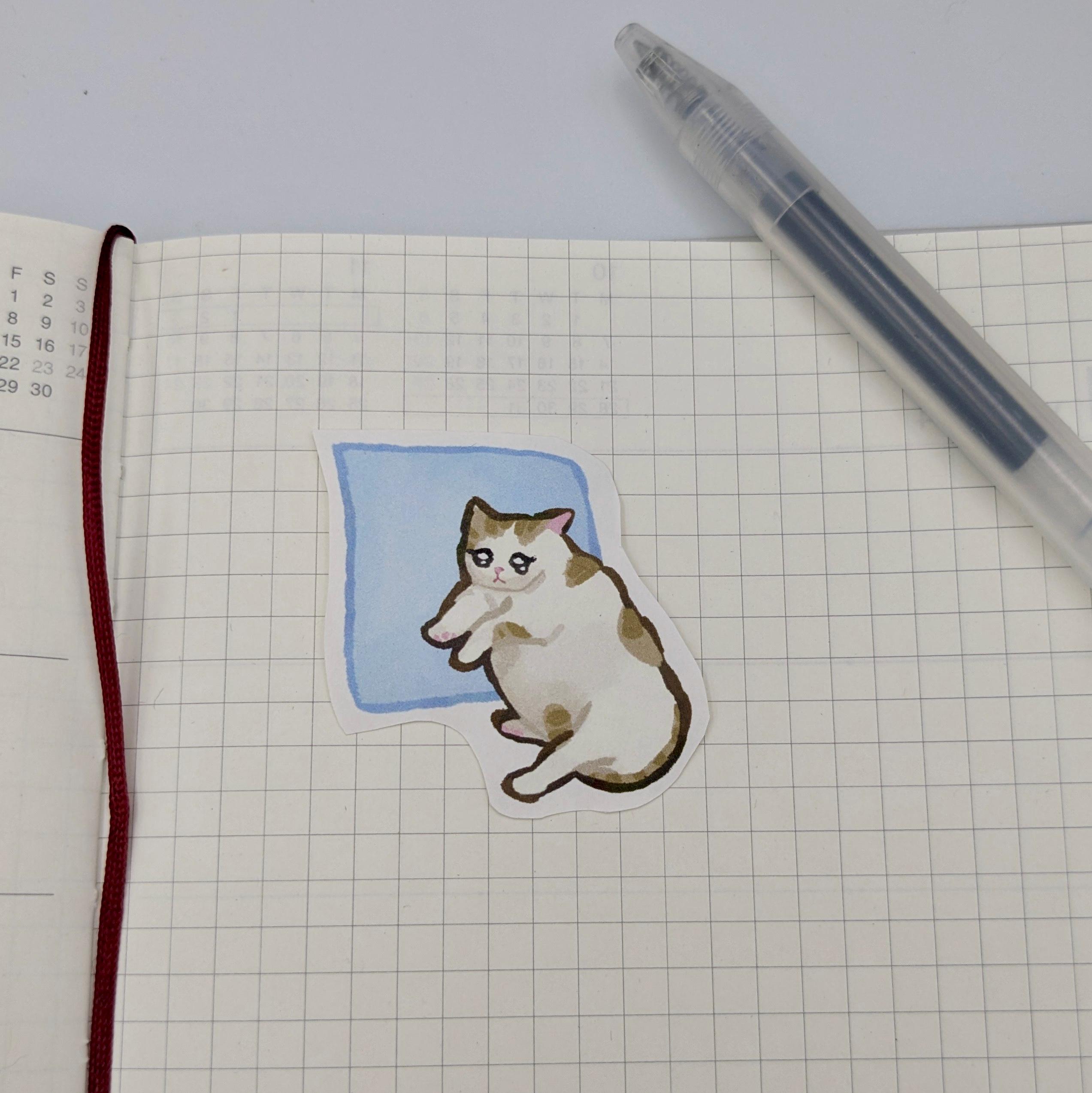 Meme Cat Series + Cheems Sticker Pack - Etsy