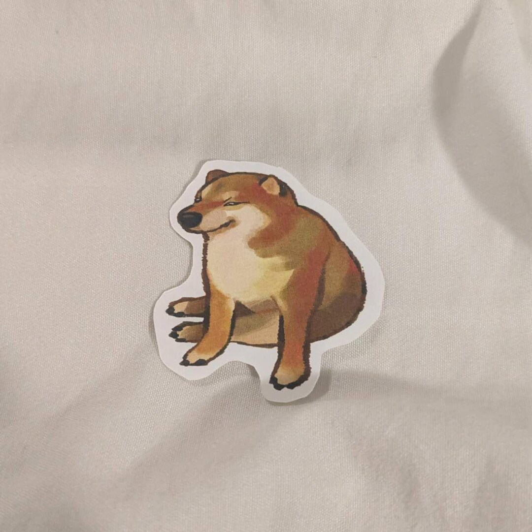 Cheems Sticker - Etsy
