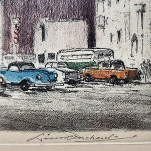 Leon Rene Pescheret Chicago Water Tower 1930s Etching - Etsy