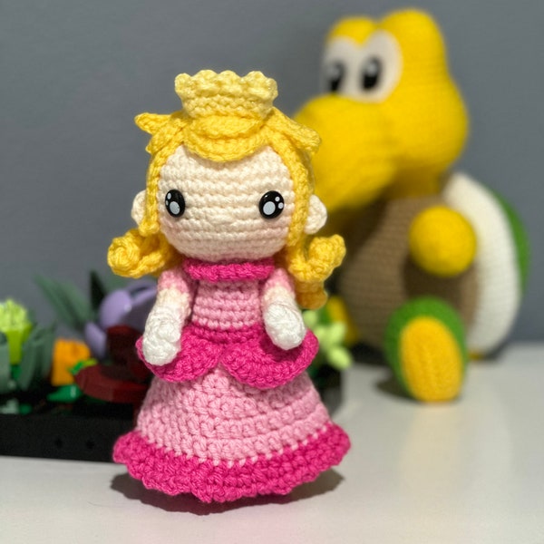 Princess Peach Crochet - Etsy