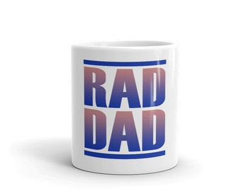 Rad Dad Trex Dad Mug Father Day Mug Dad Gift - Etsy