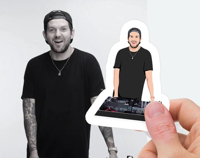 DJ Headphones Decal for All Sizes of Dell/pc BLACK Quality Vinyl Music ...