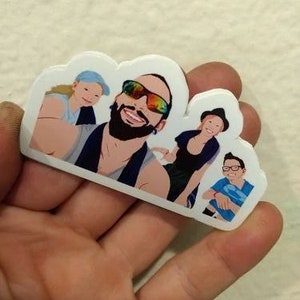 Custom Family Stickers, Family Decals Stickers, Family Name Stickers ...