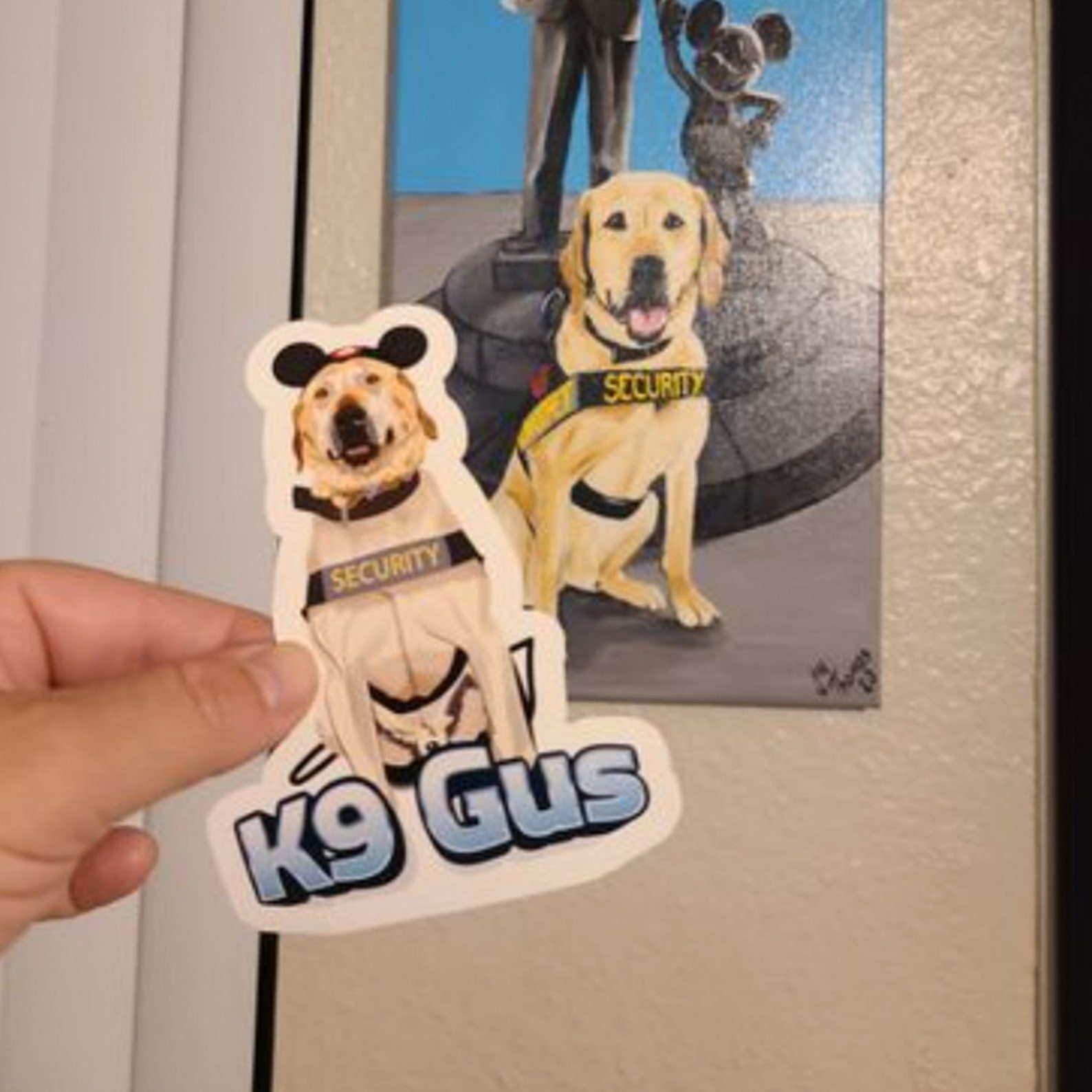 Custom Police K9 Stickers Hand Drawn - Etsy