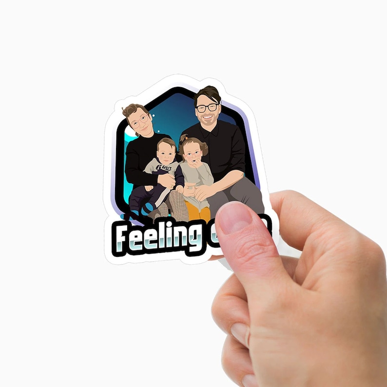 Custom Family Stickers Family Decals Stickers Family Name - Etsy