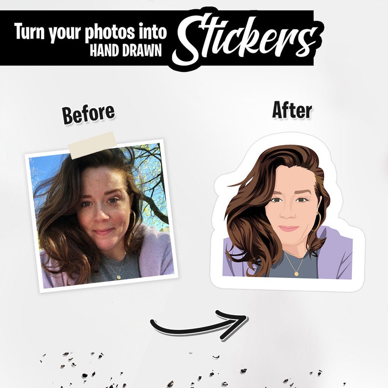 Custom Mom Stickers, Custom Photo Stickers, Cute Mom Stickers ...